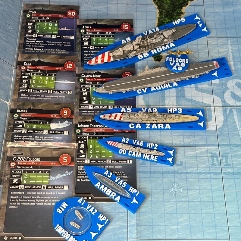 Axis & Allies Italian - Etsy
