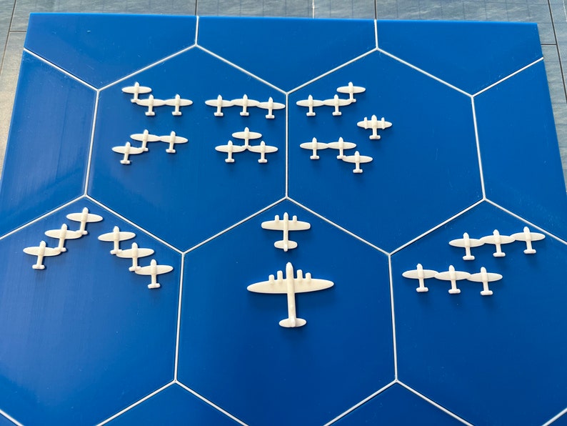 3D Printed Plane | 1/900 Scale | Miniature Plane | WWII War Plane | 3D ...