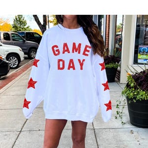 Custom Game Day Sweatshirt, Gameday Sweater, Baseball Mom, Football ...