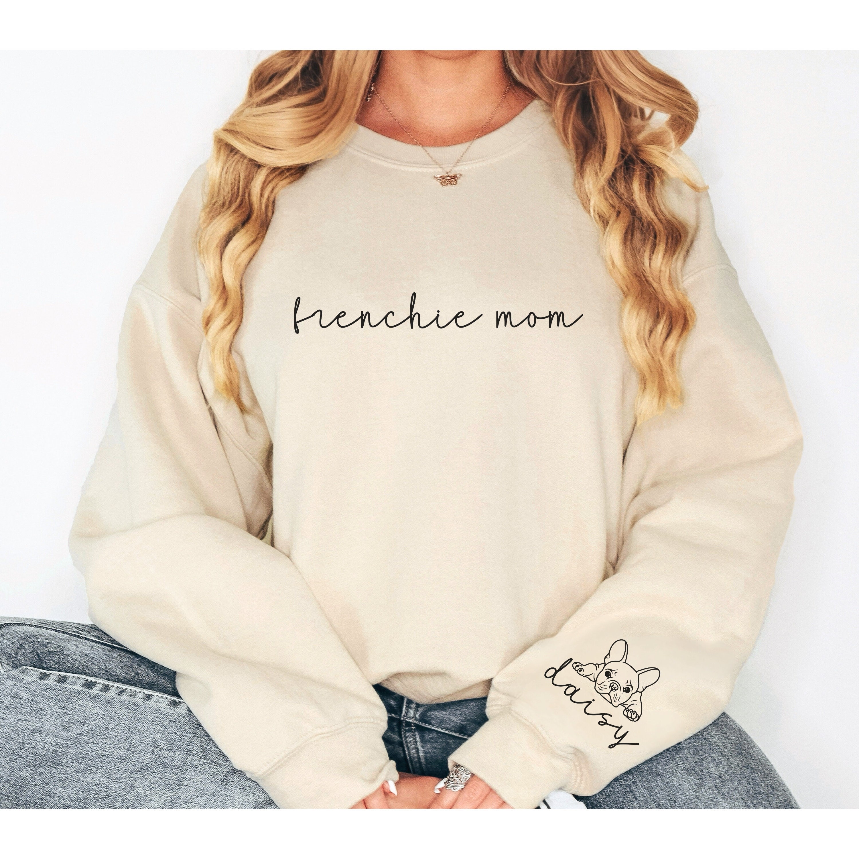 Custom French Bulldog Sweatshirt, Frenchbulldog Gifts, Frenchbull Dog ...