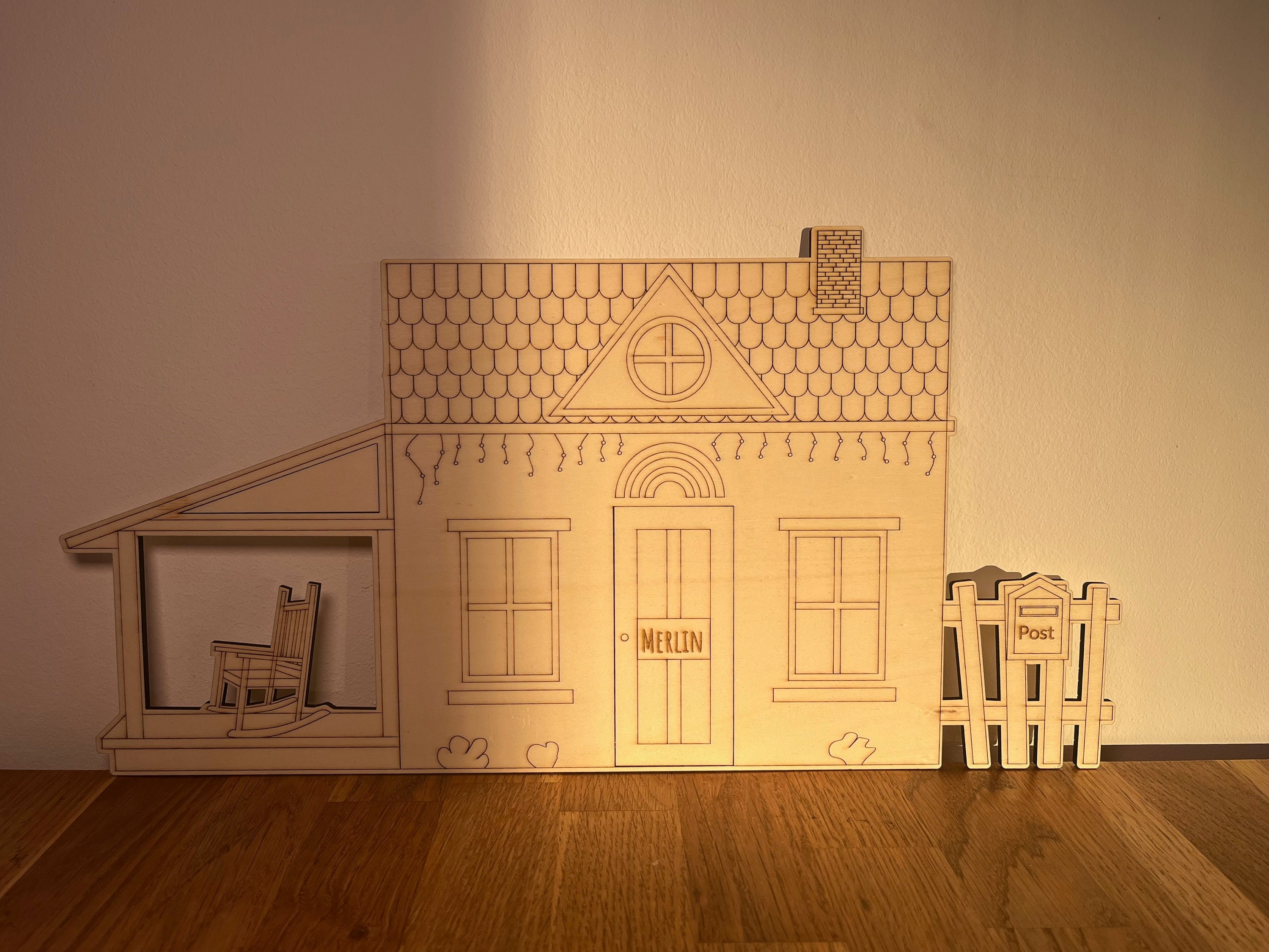 Gnome House Model merlin Xtool Glowforge Digital Download SVG, DXF - Etsy