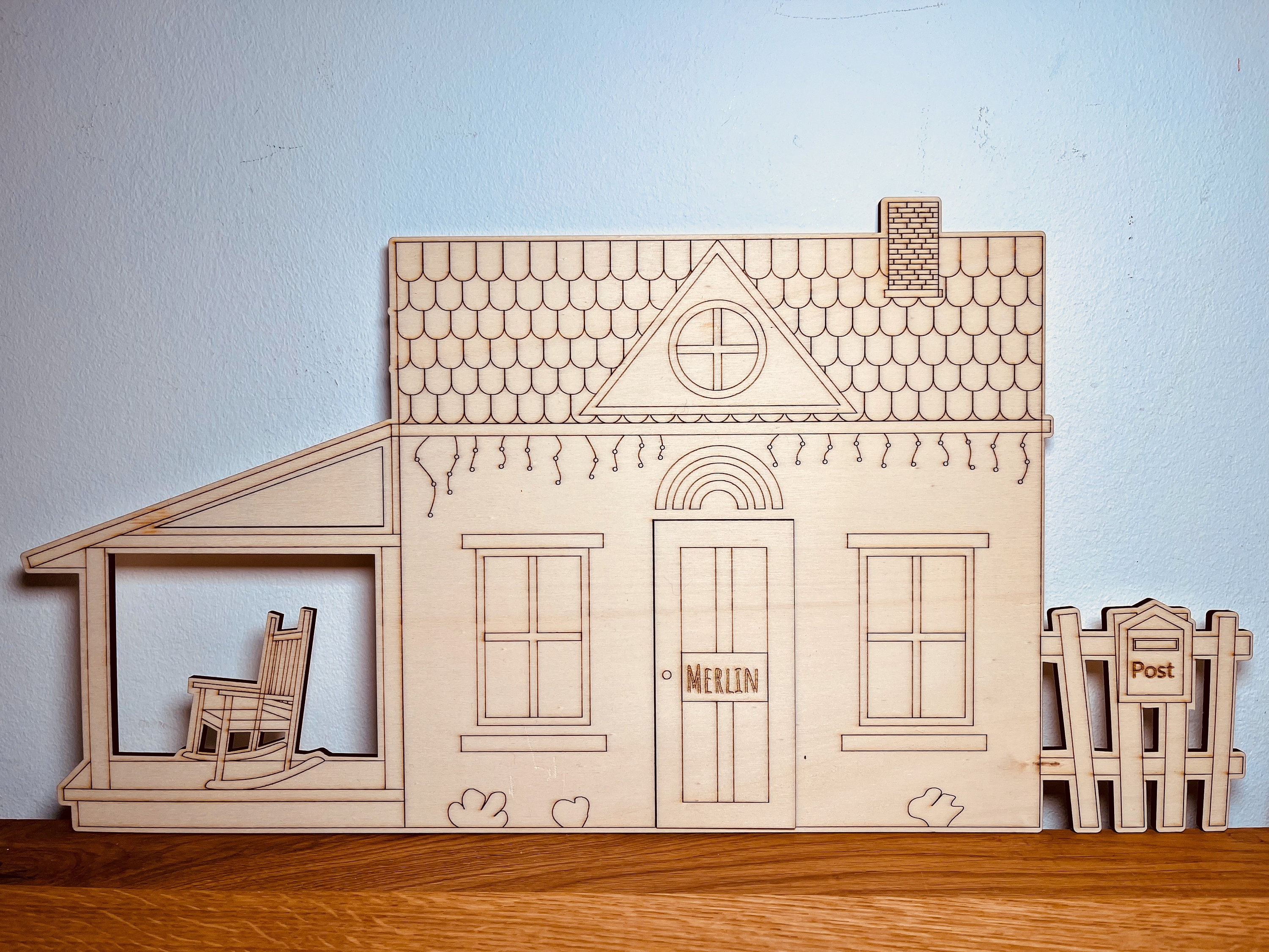 Gnome House Model merlin Xtool Glowforge Digital Download SVG, DXF - Etsy