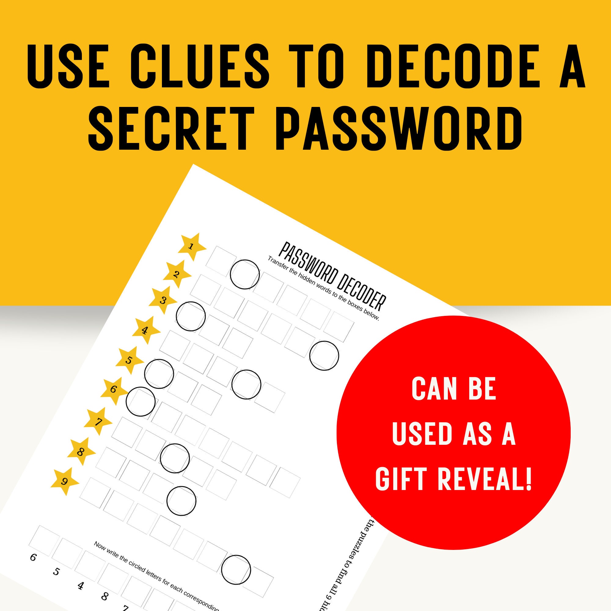 Valentine's Day Escape Room for Kids Printable PDF DIY Escape Game at ...