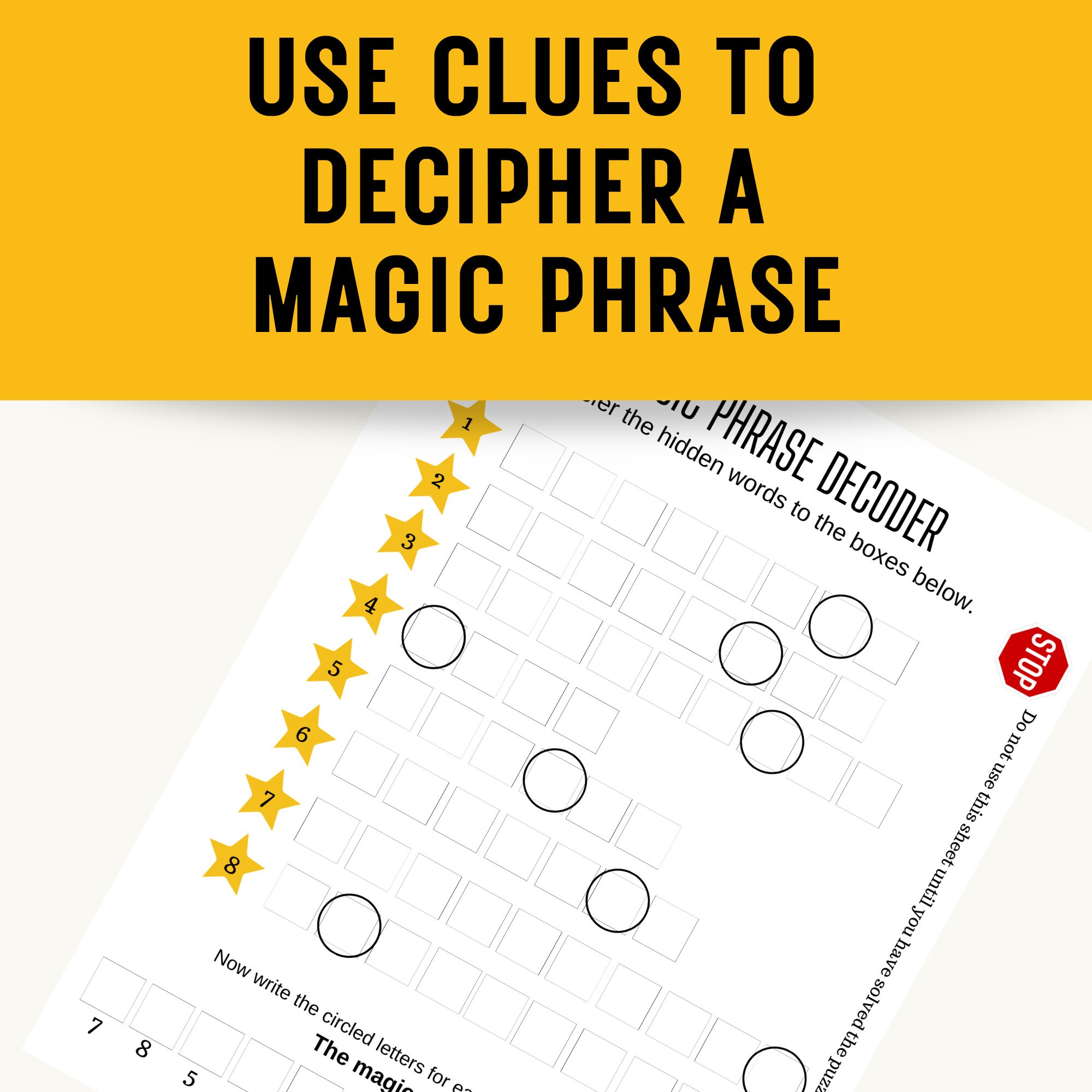 Sleepover Escape Room for Kids Printable PDF Creative Slumber Party ...