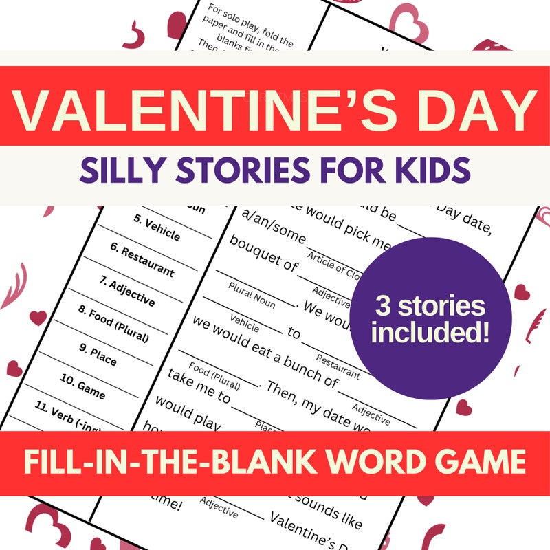 Valentine Printables - Etsy