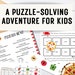 Pizza Escape Room for Kids Printable DIY Escape Game at Home Pizza ...