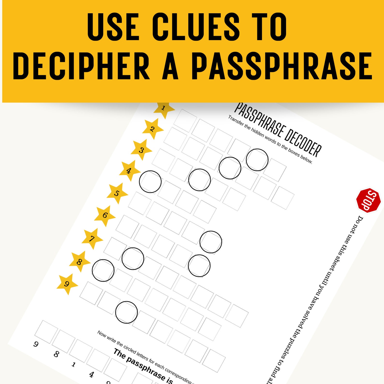 Noah's Ark Bible Escape Room for Kids Printable PDF DIY Youth Group ...