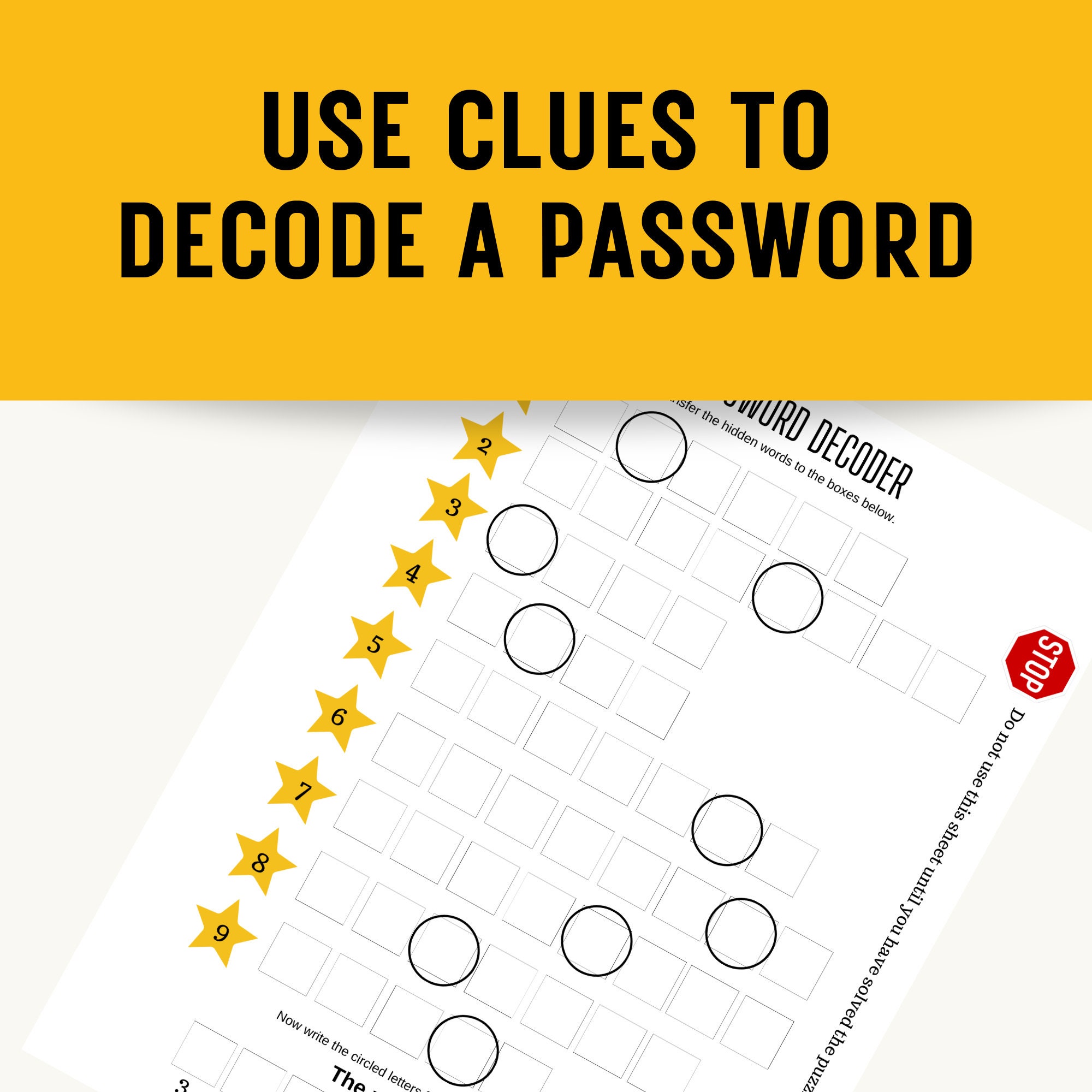 Ocean Theme Escape Room for Kids Printable PDF DIY Under the Sea Escape ...