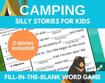 April Fools' Day Game for Kids Fill-in-the-blank Grammar Ad Libs Funny ...
