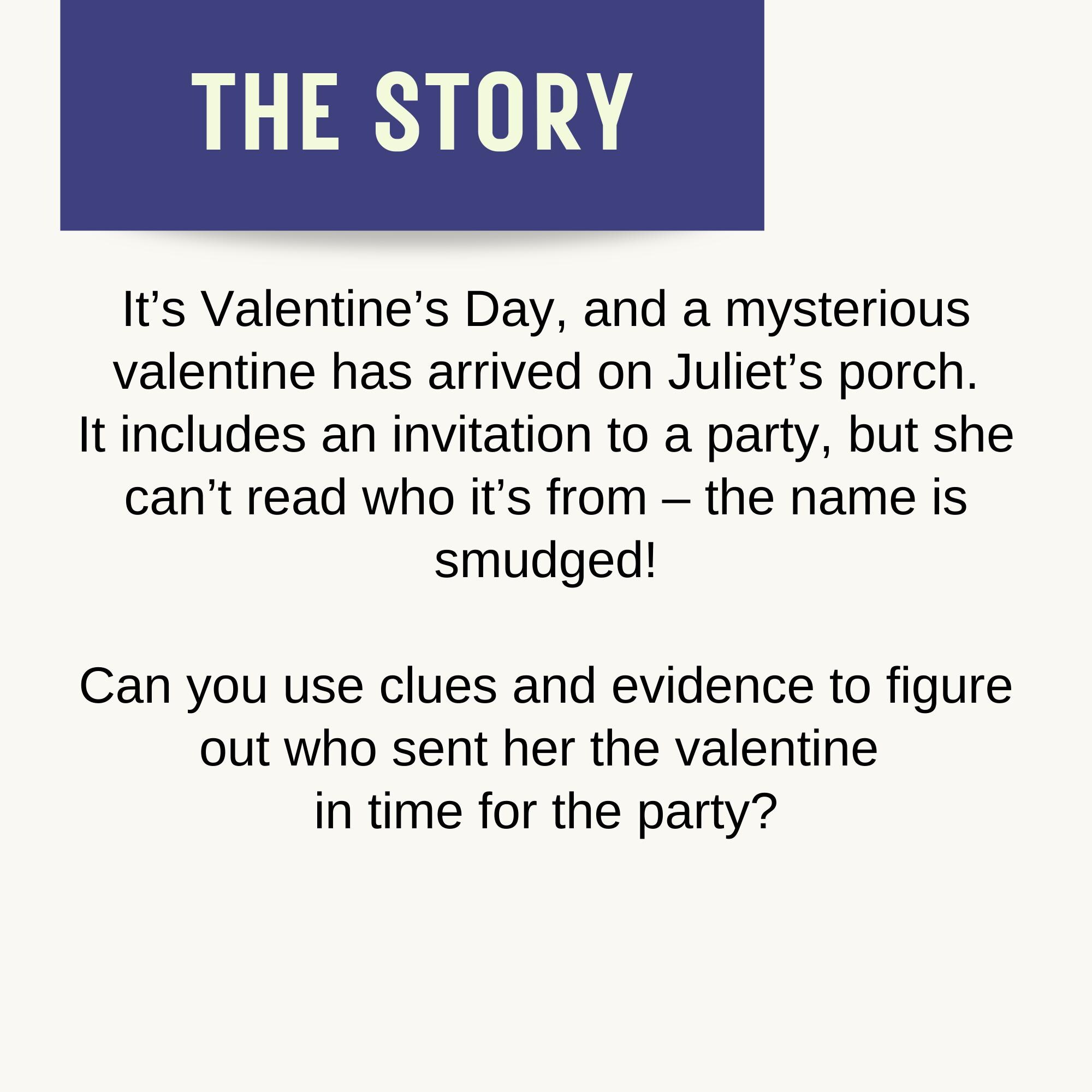 Valentine's Day Detective Game for Kids, Class Party Mystery Printable ...