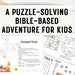Noah's Ark Bible Escape Room for Kids - Printable PDF | DIY Youth Group ...