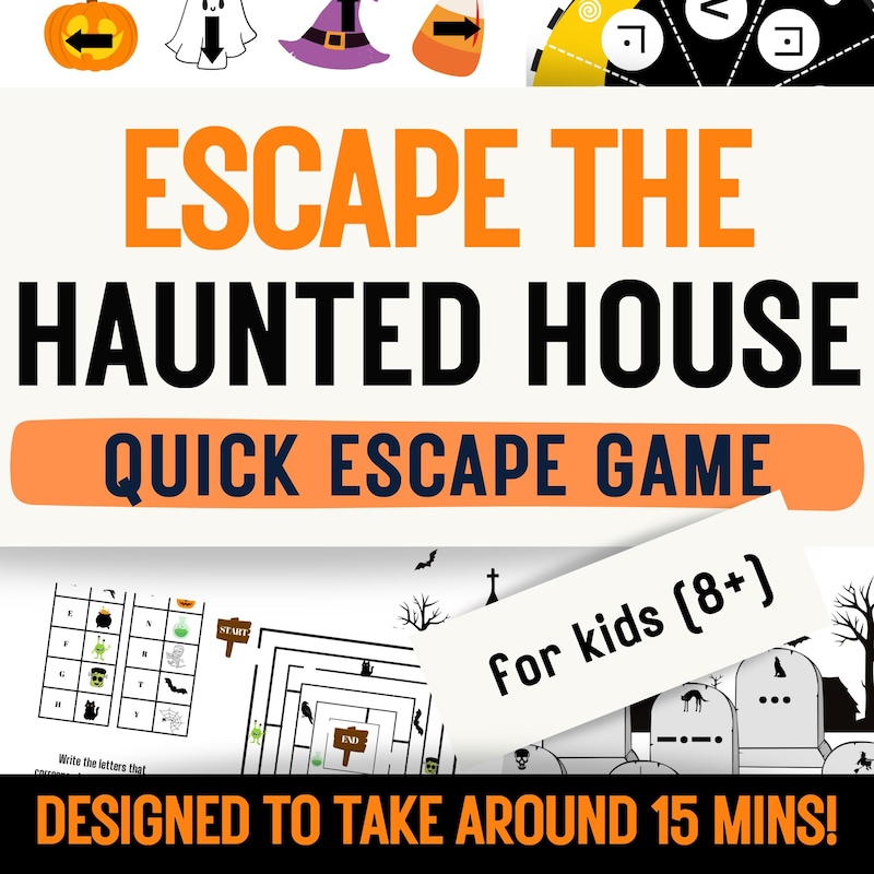 Haunted House Party Games - Etsy