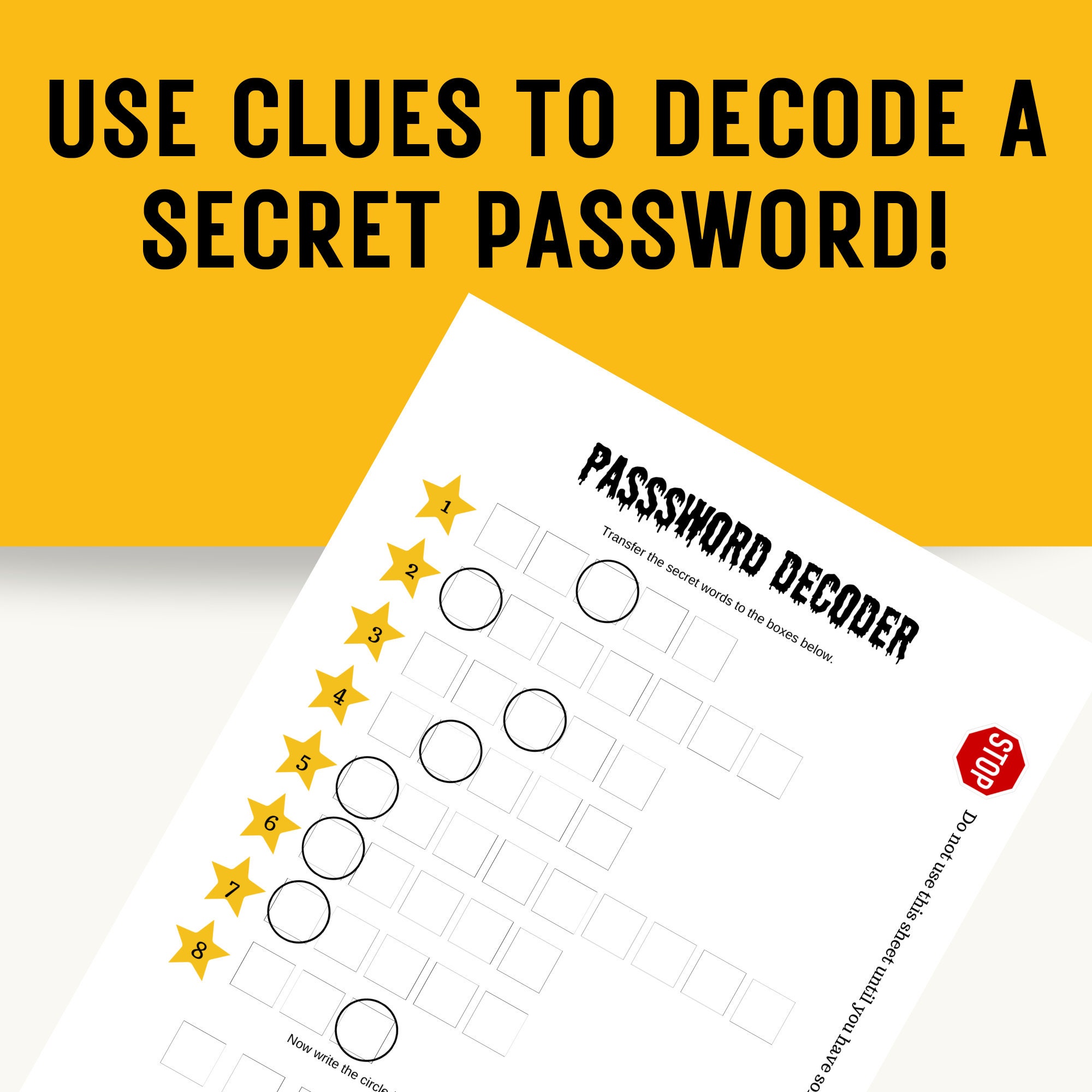 Halloween Escape Room for Kids - Printable PDF Party Game | DIY Escape ...