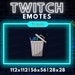 Twitch Trash Emote / Trash / You're Trash / Gamer / Streamer / Streamer ...