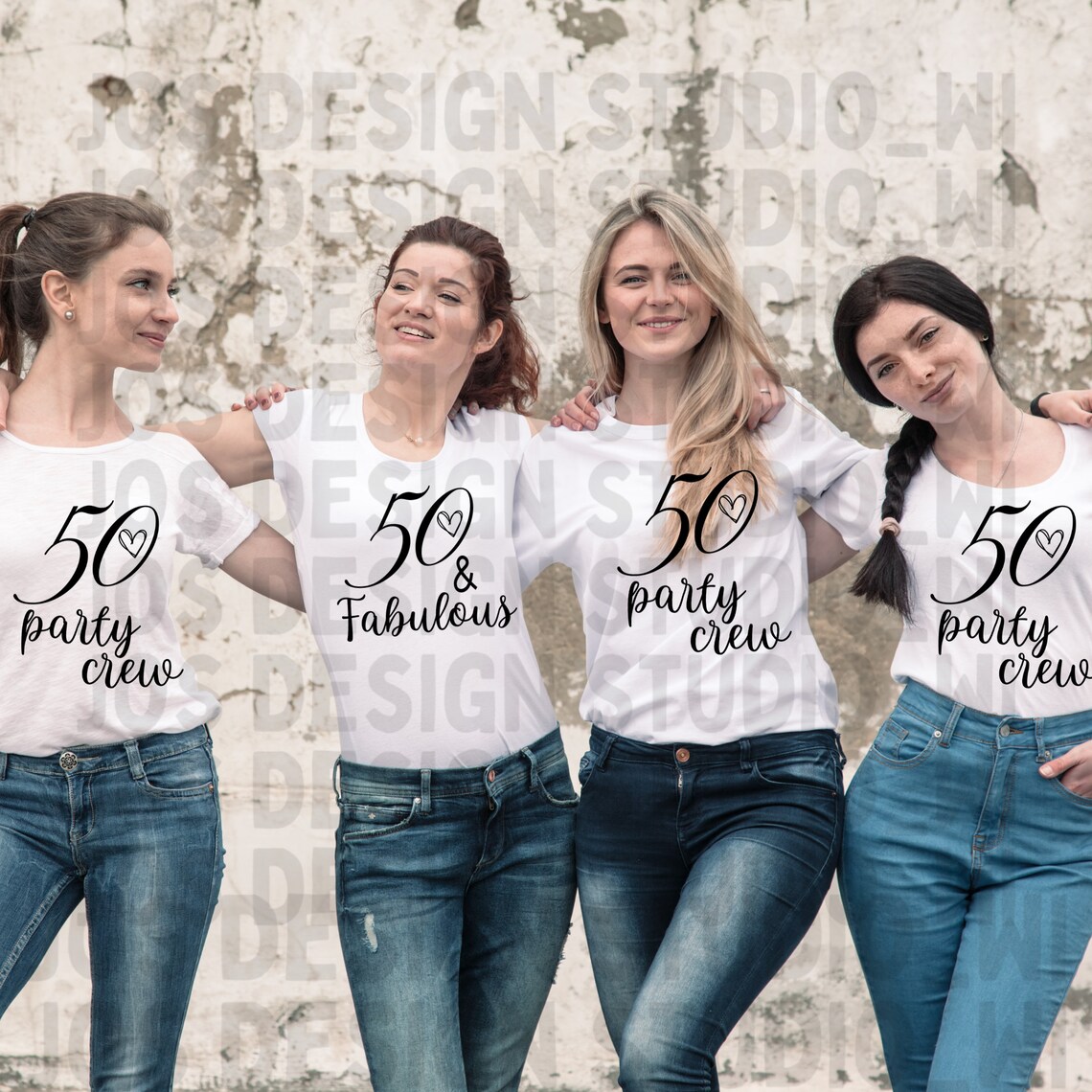 50 Party Crew - Etsy