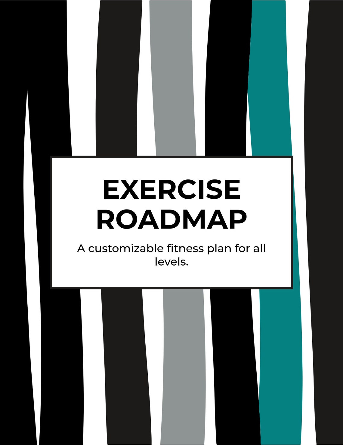 Exercise Roadmap-a Printable Planner to Map Out Your Workouts - Etsy
