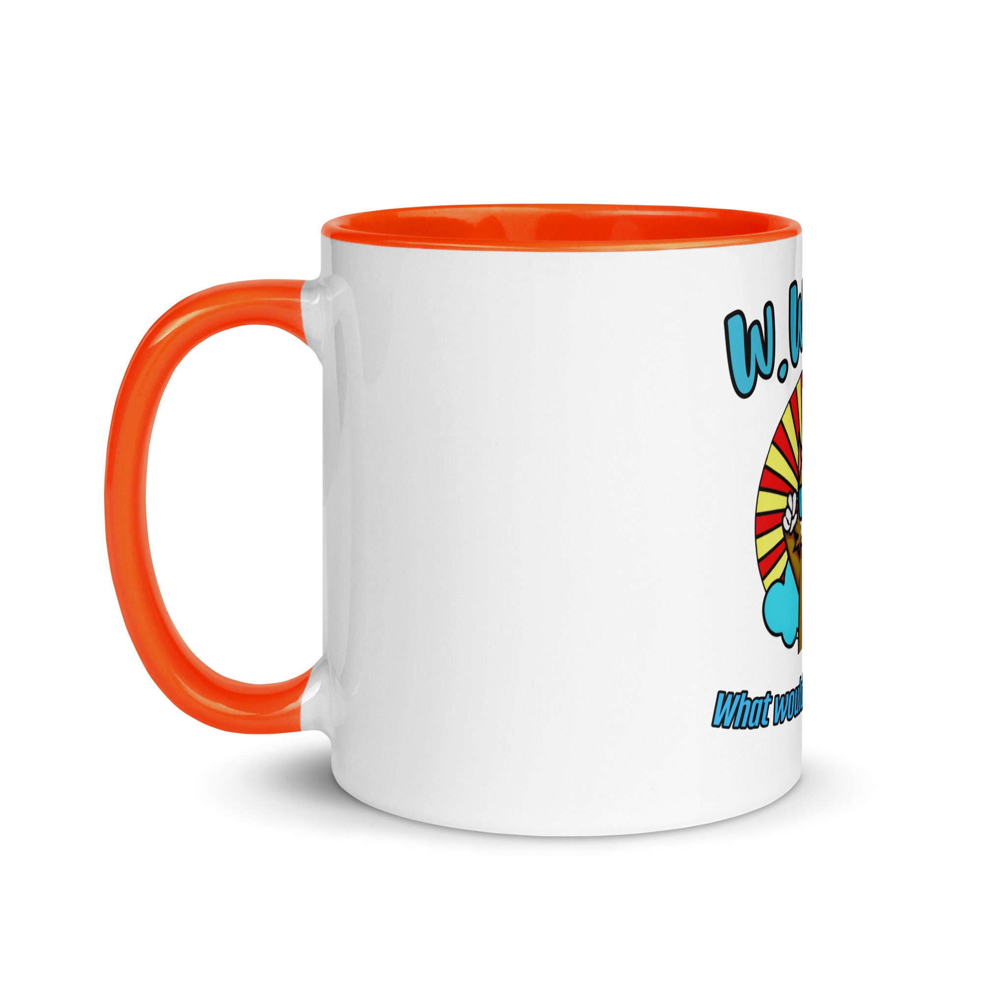 Cool Jesus Cat What Would Chad Cat Do Cat Coffee Mug Cat Cup Cartoon ...