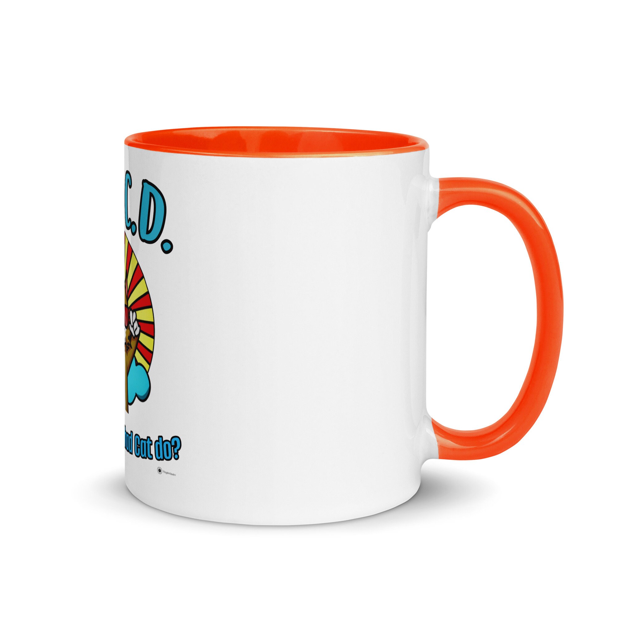 Cool Jesus Cat What Would Chad Cat Do Cat Coffee Mug Cat Cup Cartoon ...