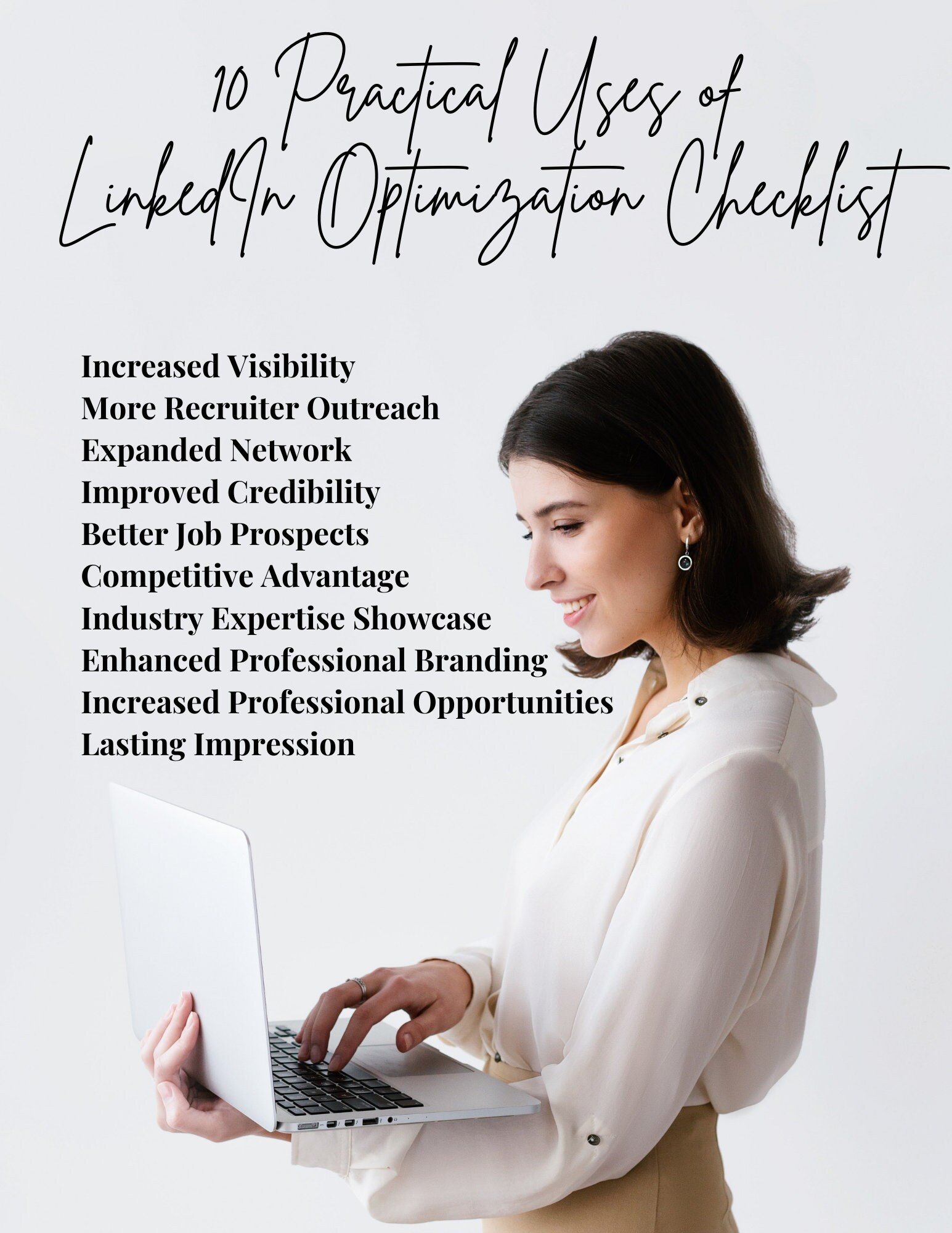 Linkedin Profile Optimization Checklist Linkedin Howto Guide Linkedin Strategy Linkedin ...