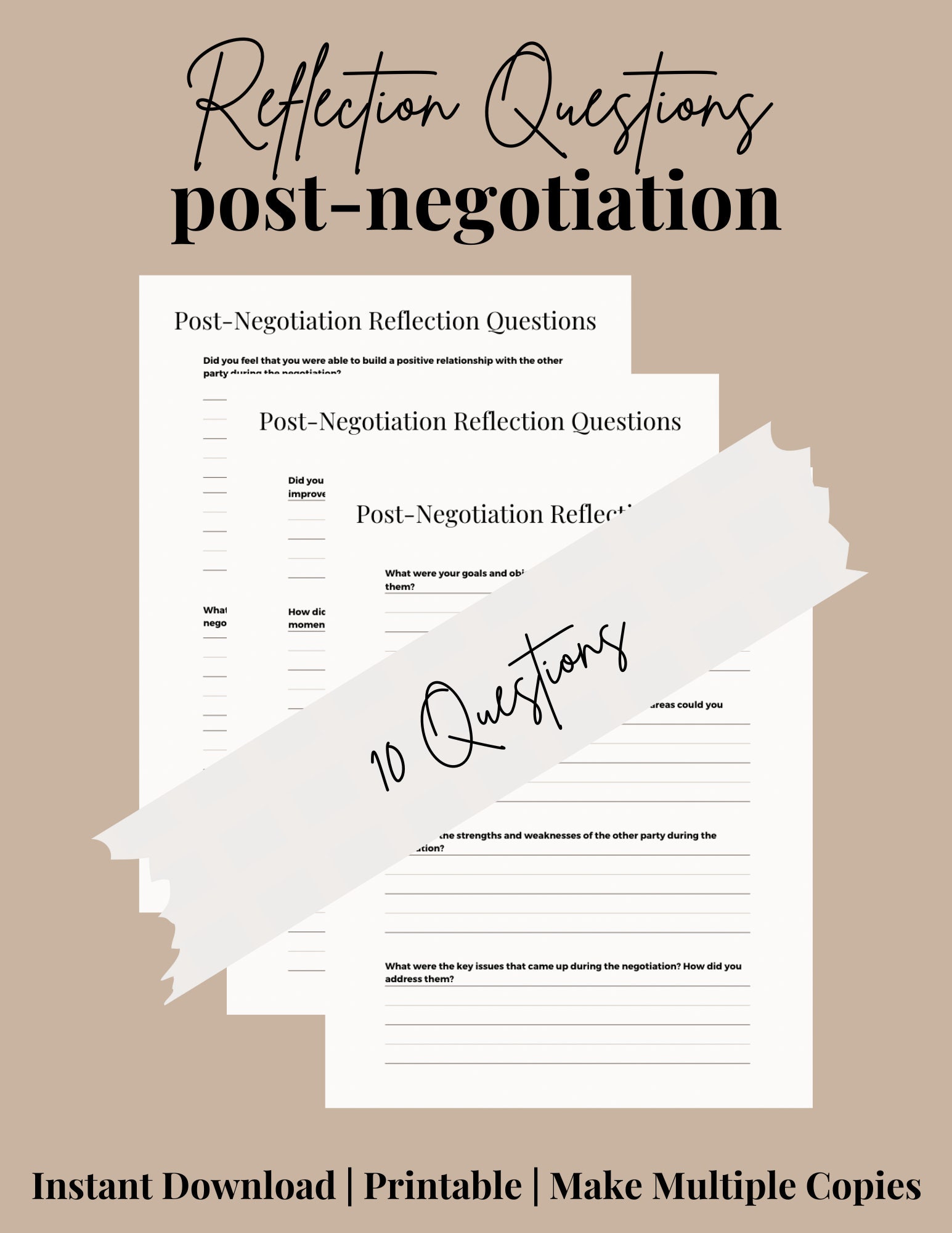 Negotiation Workbook | Scripts and Skills | Steps to Success ...
