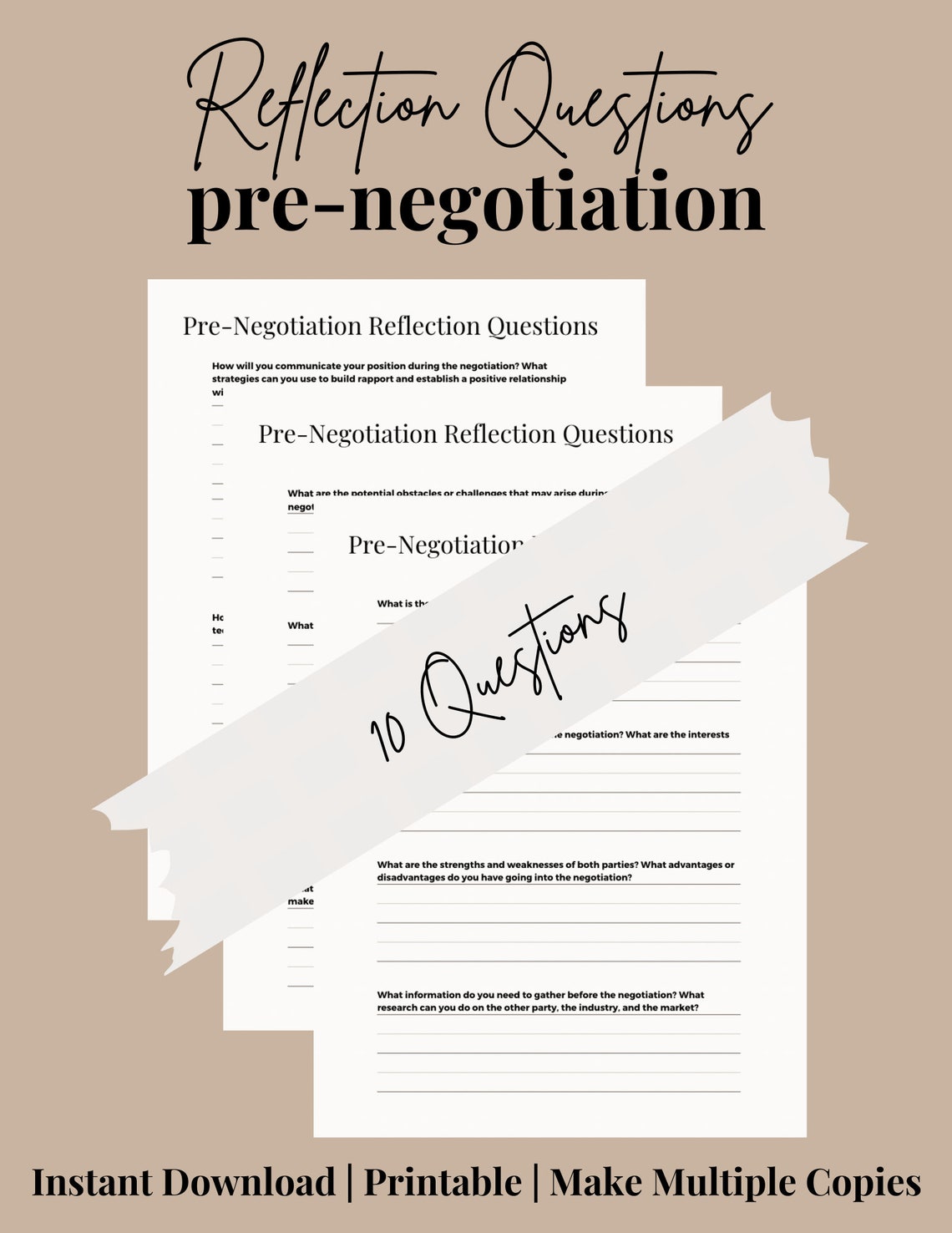 Negotiation Workbook | Scripts and Skills | Steps to Success ...