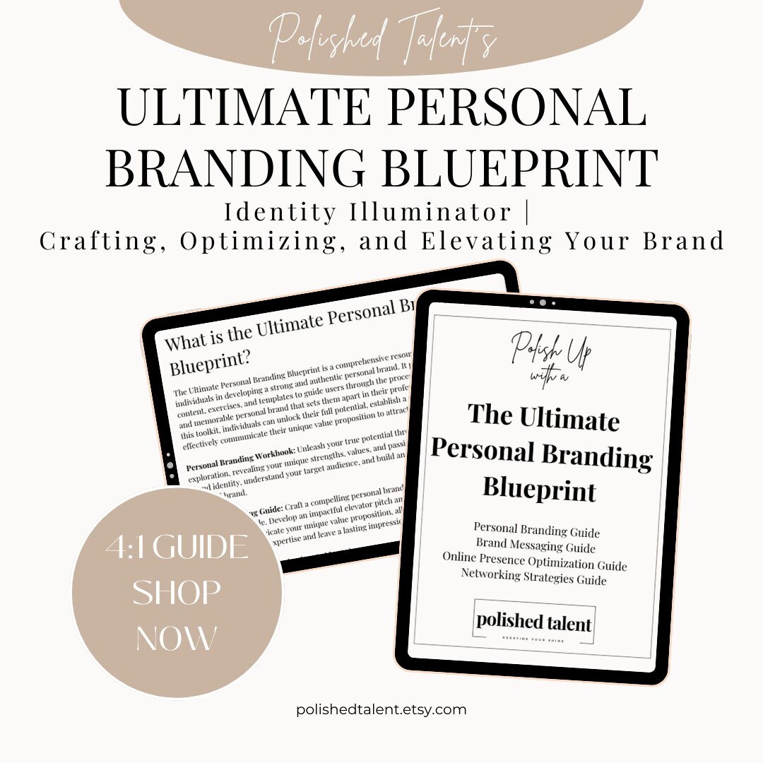 The Ultimate Personal Branding Blueprint | Brand Messaging Guide ...