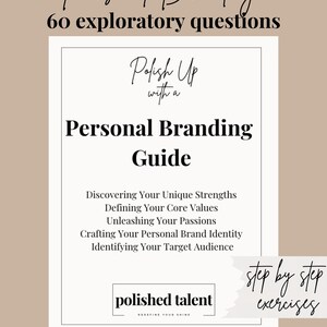 Career Confidence Bundle | Brag Book & Personal Branding Blueprint ...