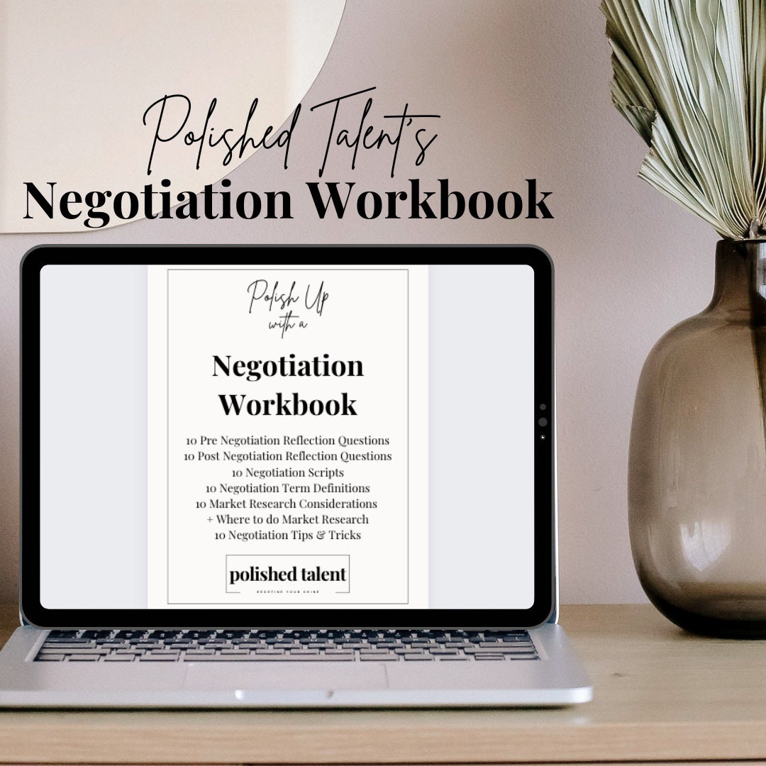 Negotiation Workbook Scripts and Skills Steps to Success Compensation ...
