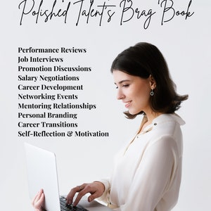 Career Brag Book Spreadsheet | Accomplishment Tracker (google & Excel ...