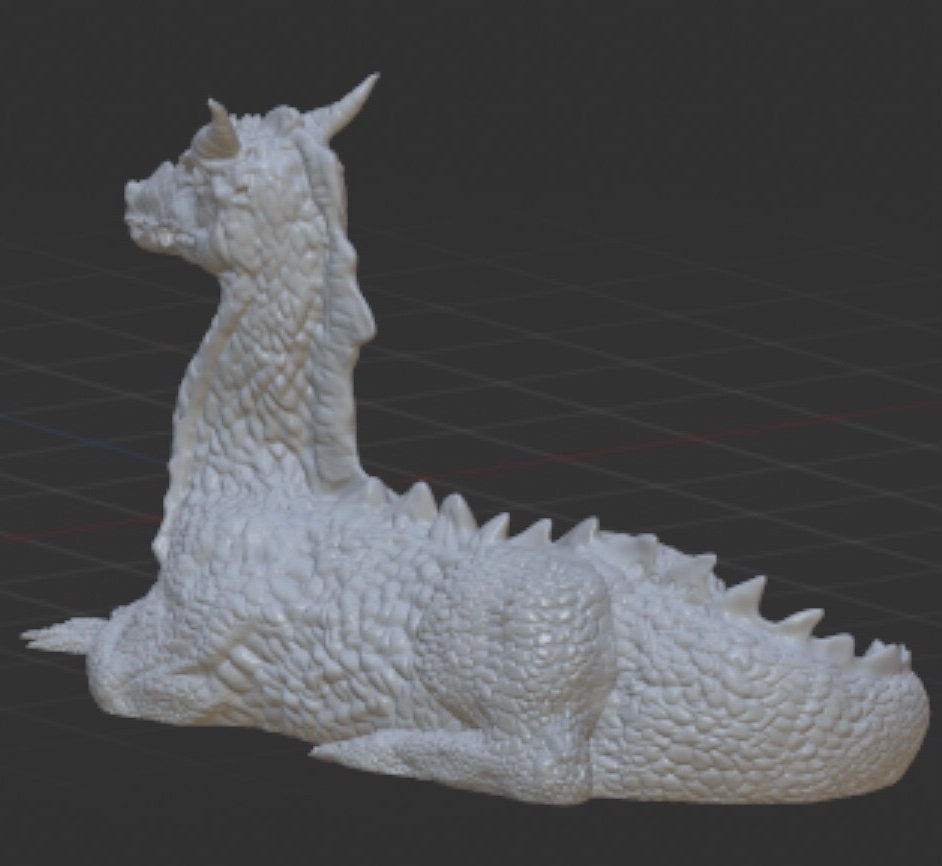 Dragon STL File for 3D Printing - Etsy