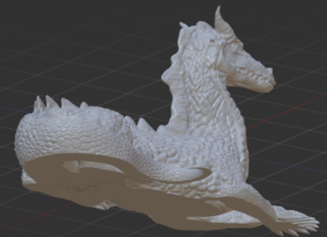 Dragon STL File for 3D Printing - Etsy