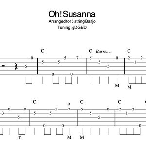 Beginner BANJO Songbook: 15 Easy 3-finger Style TABS Instant Digital ...