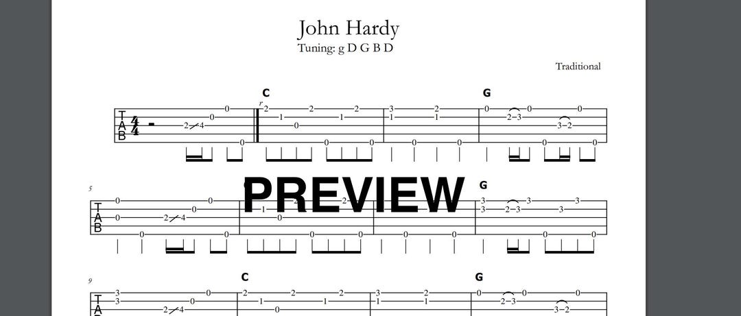 John Hardy Banjo TAB - Etsy