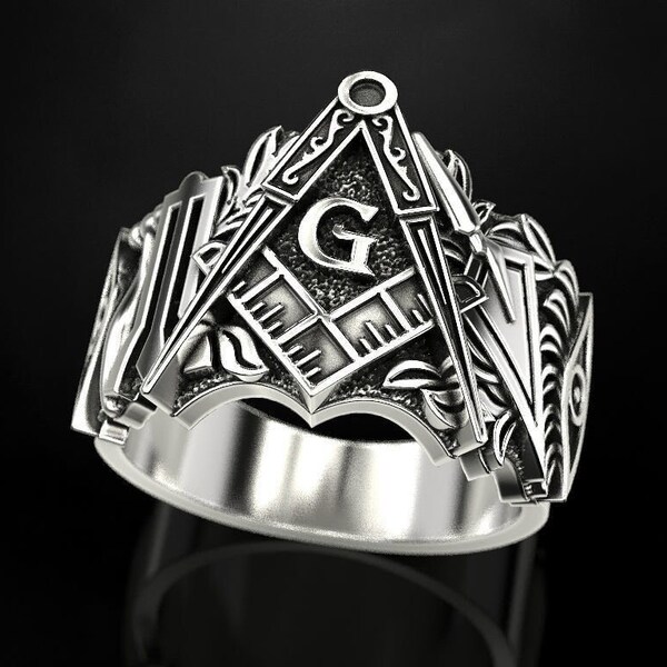 Unique Masonic Rings - Etsy