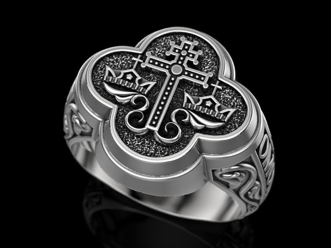 Wedding Orthodox Byzantine Ring, Wedding Orthodox Byzantine Ring 925 ...