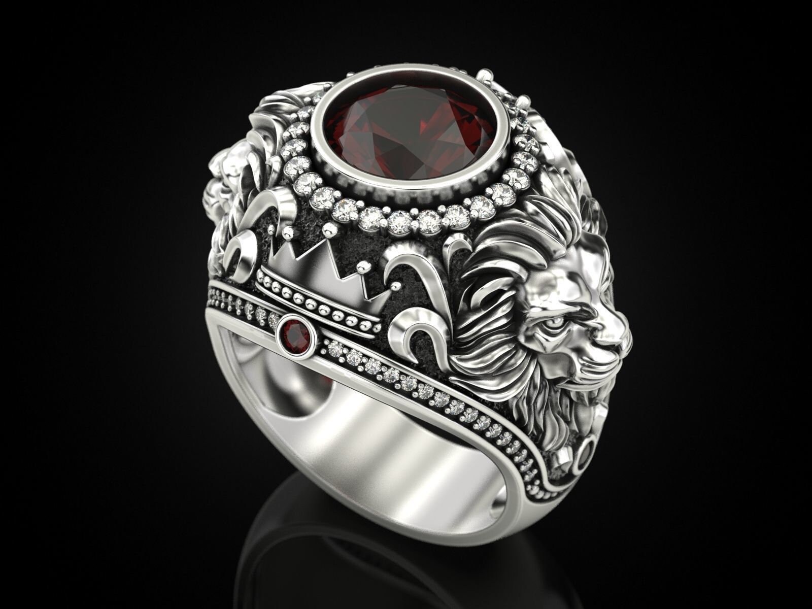Royal Pride Ring 925 Sterling Silver, Majestic and Elegant Jewelry for ...