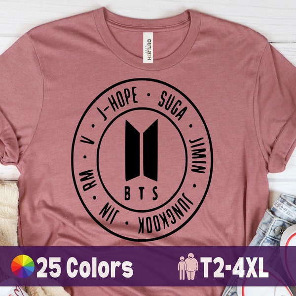 Bts Shirt - Etsy
