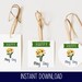Simple May Day Gift Tag Printable I May Day Basket Hanging Tag I Print ...