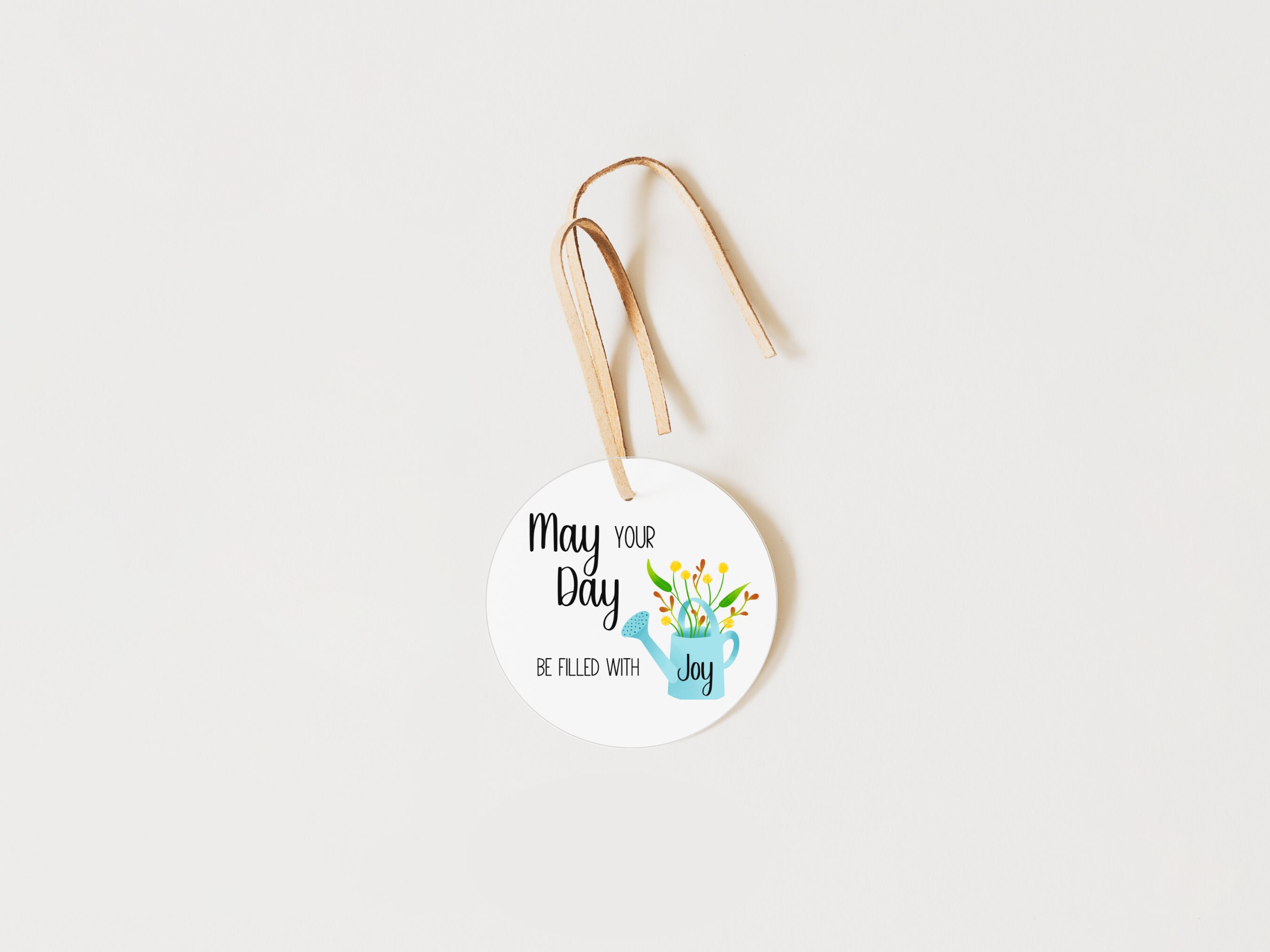 Simple May Day Gift Tag Printable I May Day Basket Hanging Tag I Print ...
