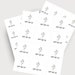 Simple May Day Gift Tag Printable I May Day Basket Hanging Tag I Print ...
