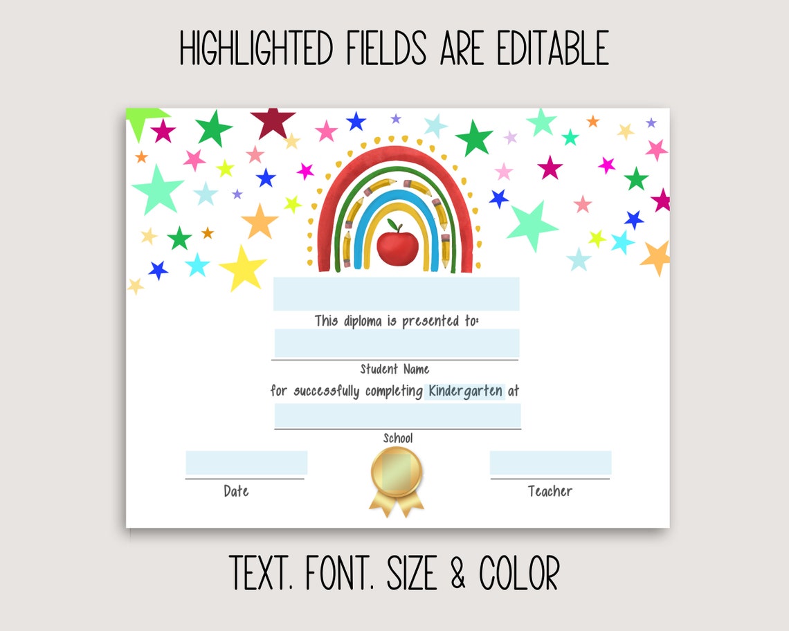 Personalized Graduation Diploma Template | Personalize With Canva ...