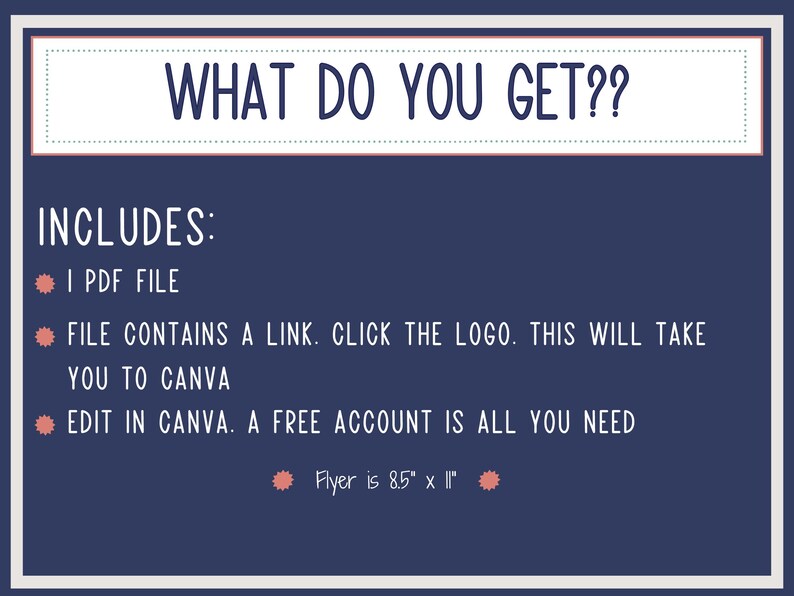 Editable Meet the Teacher Template, Canva Template, Back to School ...