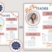 Editable Meet the Teacher Template, Canva Template, Back to School ...