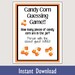 Printable Halloween Candy Corn Guessing Game, Class Activity, Guess How ...