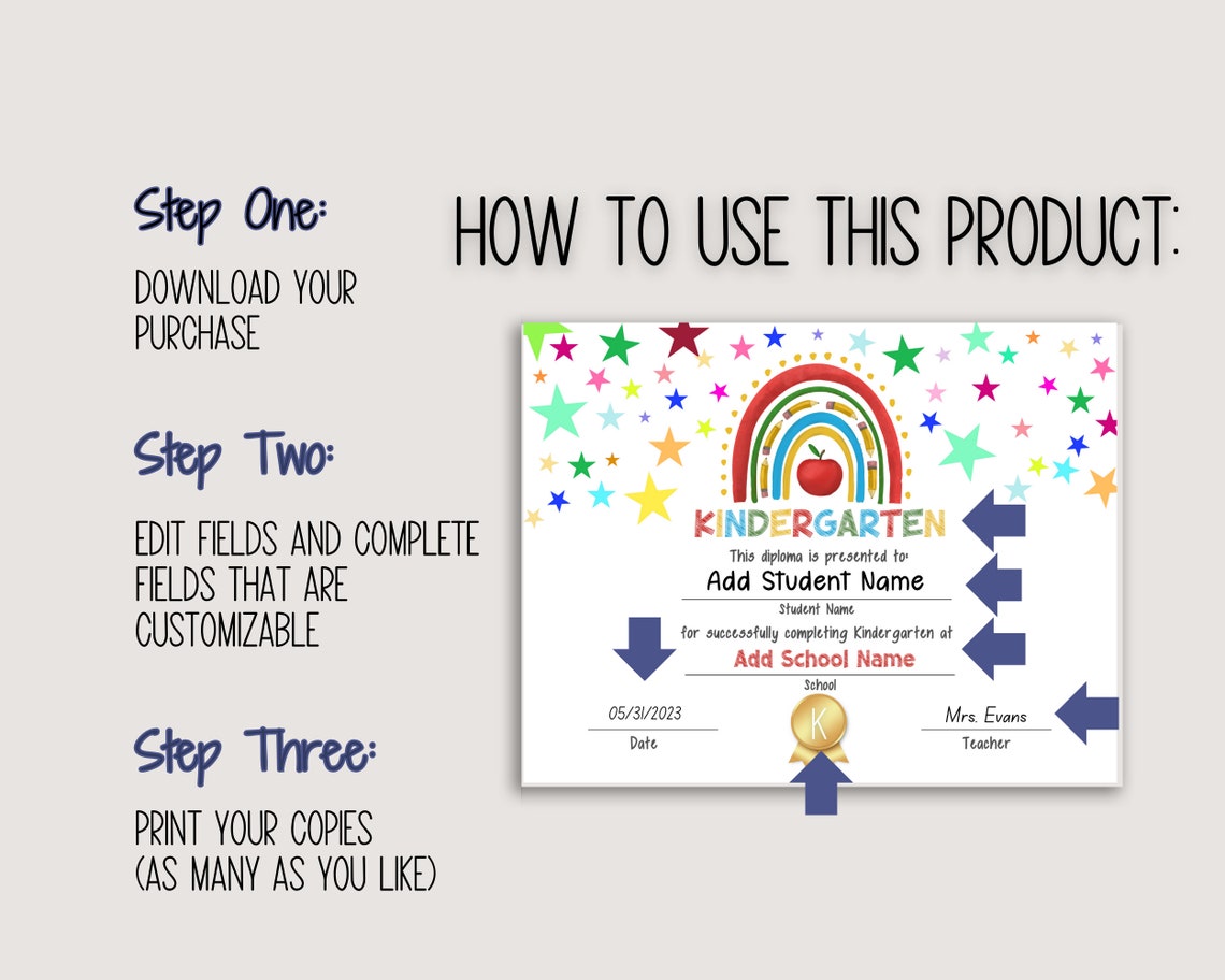 Personalized Graduation Diploma Template | Personalize With Canva ...