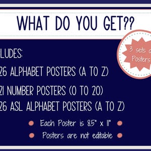 Boho Classroom Decor Bundle: Alphabet, Number, and ASL Posters - Set of ...