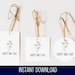 Simple May Day Gift Tag Printable I May Day Basket Hanging Tag I Print ...