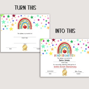 Personalized Graduation Diploma Template | Personalize With Canva ...