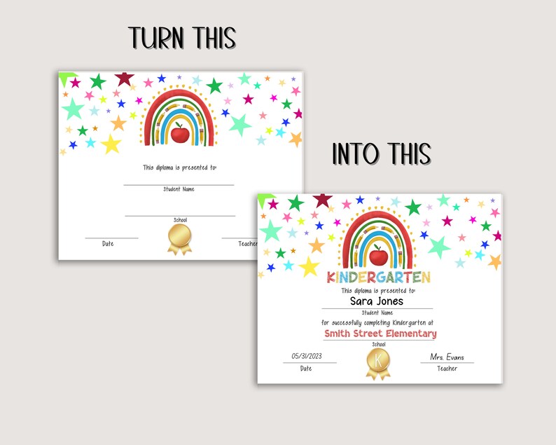 Personalized Graduation Diploma Template | Personalize With Canva ...