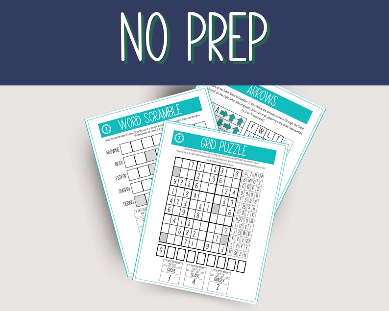 Escape Room I Enchanted Forest Printable Adventure Game for Kids ...